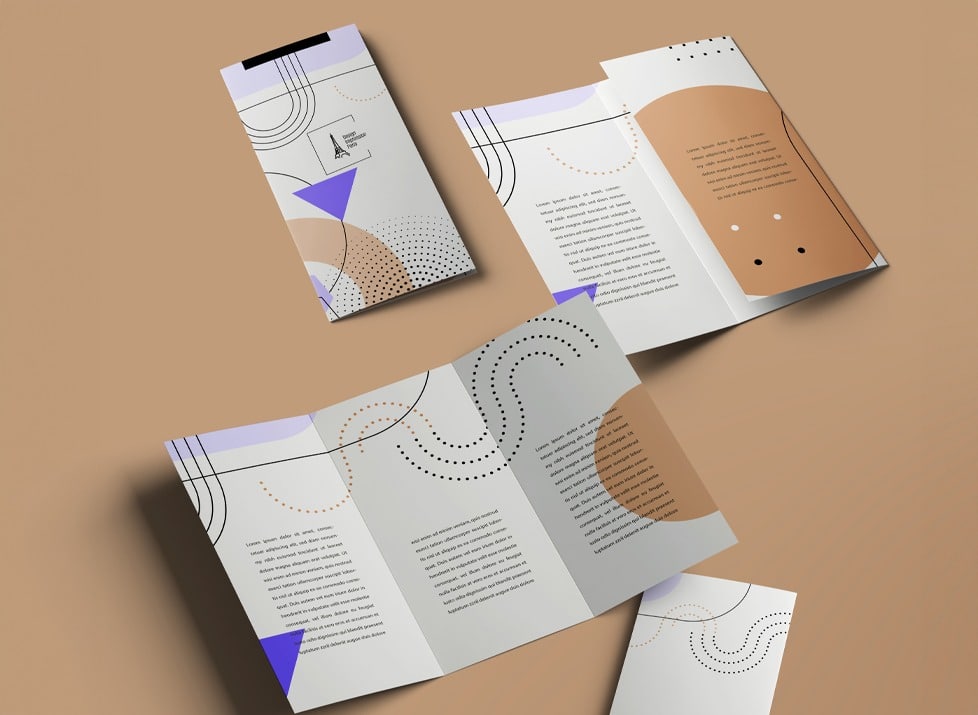 Brochures et Dépliants - Design Impression